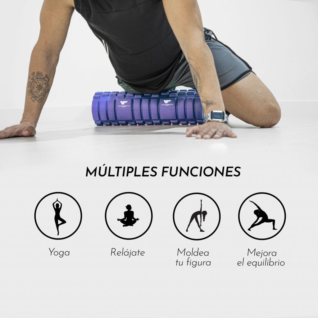 RODILLO DE MOVILIDAD Y MASAJE, MOBILITY ROLLER HARD – Wonderfit Spain